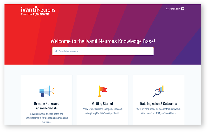 The RiskSense Platform and Knowledge Base Rebranding Changes