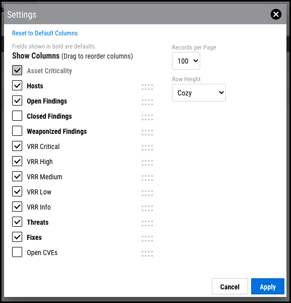 User Widgets: Overview