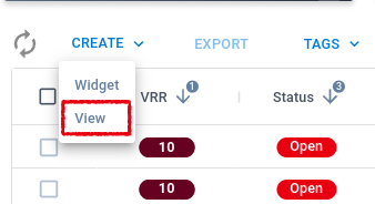 Creating a View