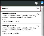 Clearing Notifications from the Alert Window