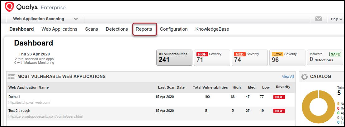 Qualys Web Application Scanning (WAS) Data Export and Report Setup Guide