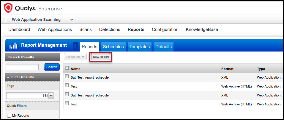 Qualys Web Application Scanning (WAS) Data Export and Report Setup Guide