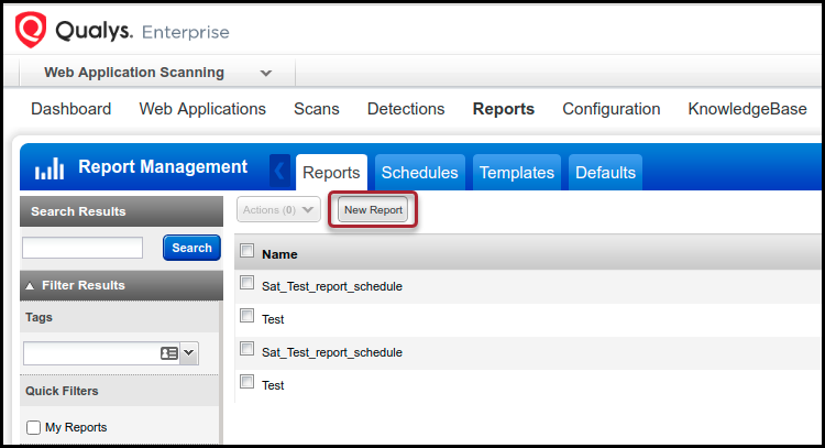 Qualys Web Application Scanning (WAS) Data Export and Report Setup Guide