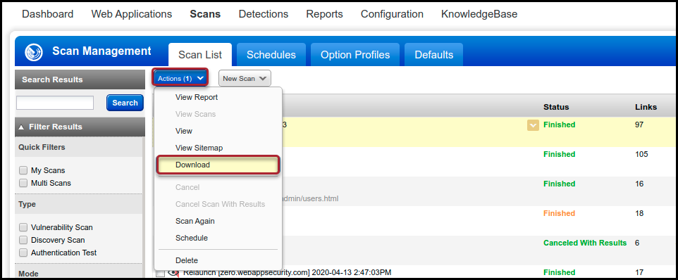 Qualys Web Application Scanning (WAS) Data Export and Report Setup Guide