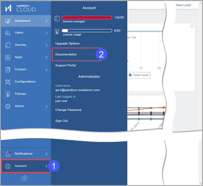 Accessing online help