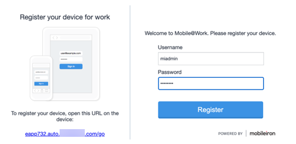 User portal information for your users