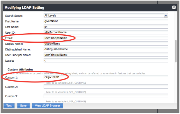 Configuring Core for SSO certificates