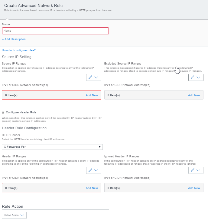 Customizable conditional rules