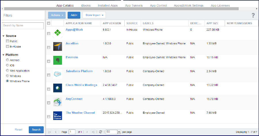About managing mobile apps