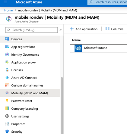 Entra ID Windows 10 Unified Endpoint Management Setup