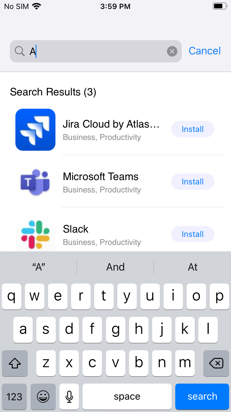 iOS Apps@Work AppStore Features