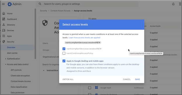 Google BeyondCorp Configuration