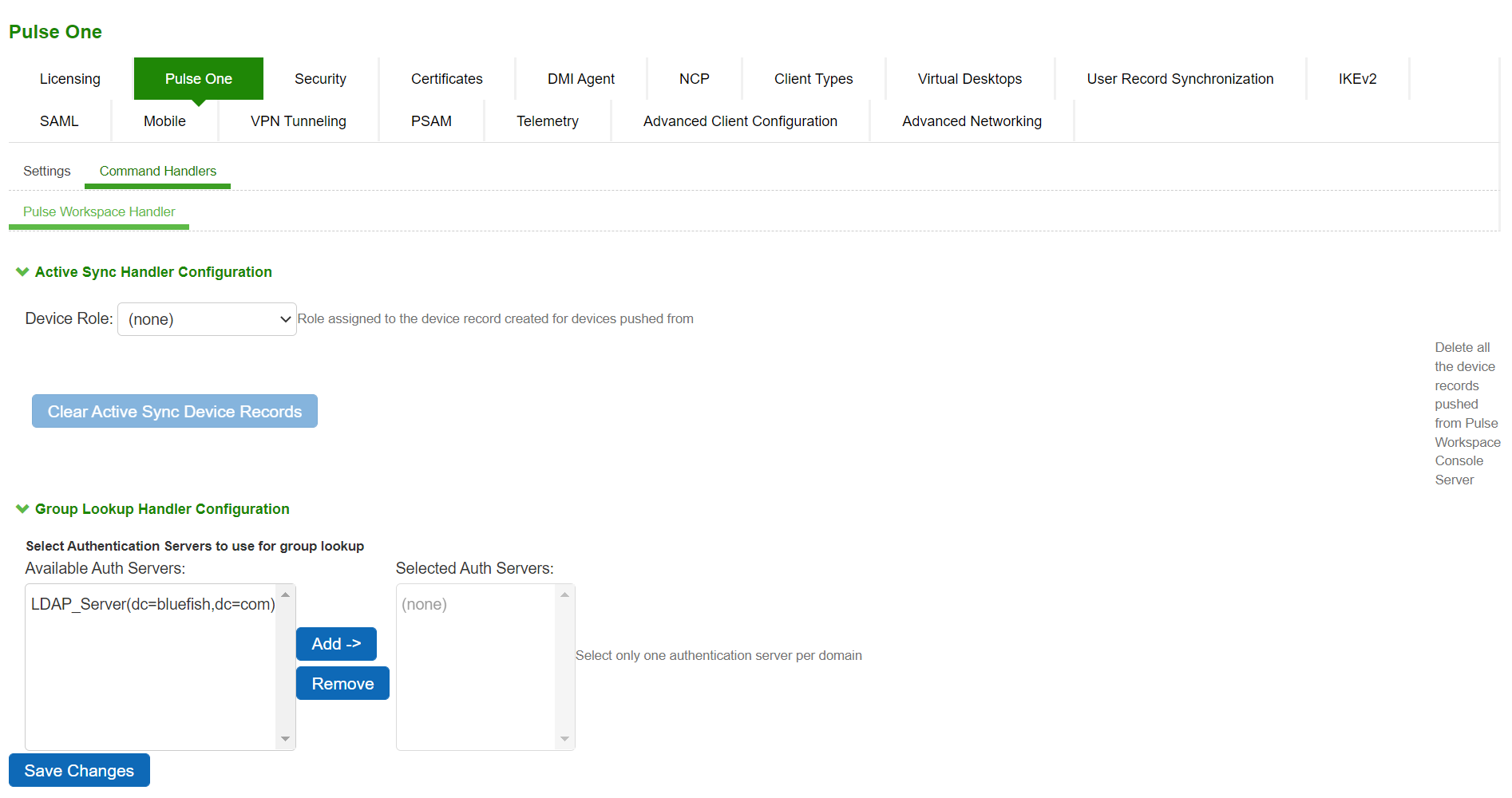 Pulse One Integration