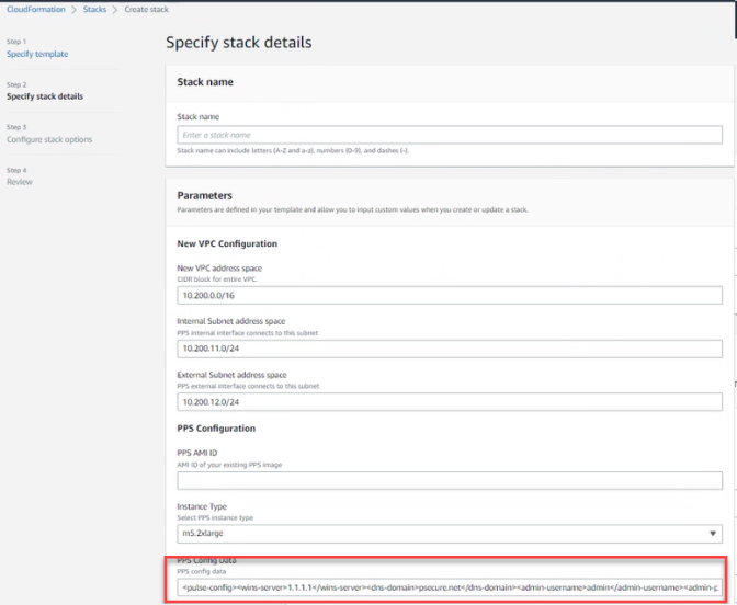 Deploying Ivanti Policy Secure on AWS using AWS Portal