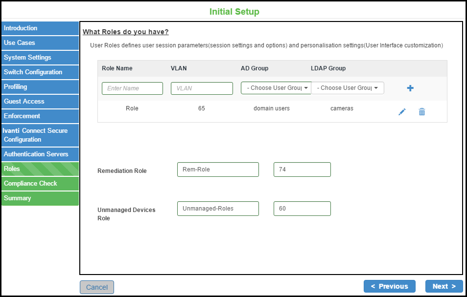 Configuring IPS using Initial Setup Wizard