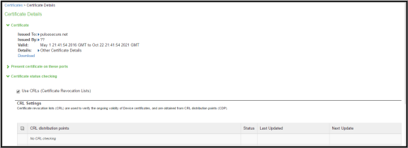 Using Client Auth Certificates