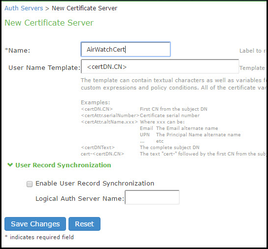 Using the Certificate Server