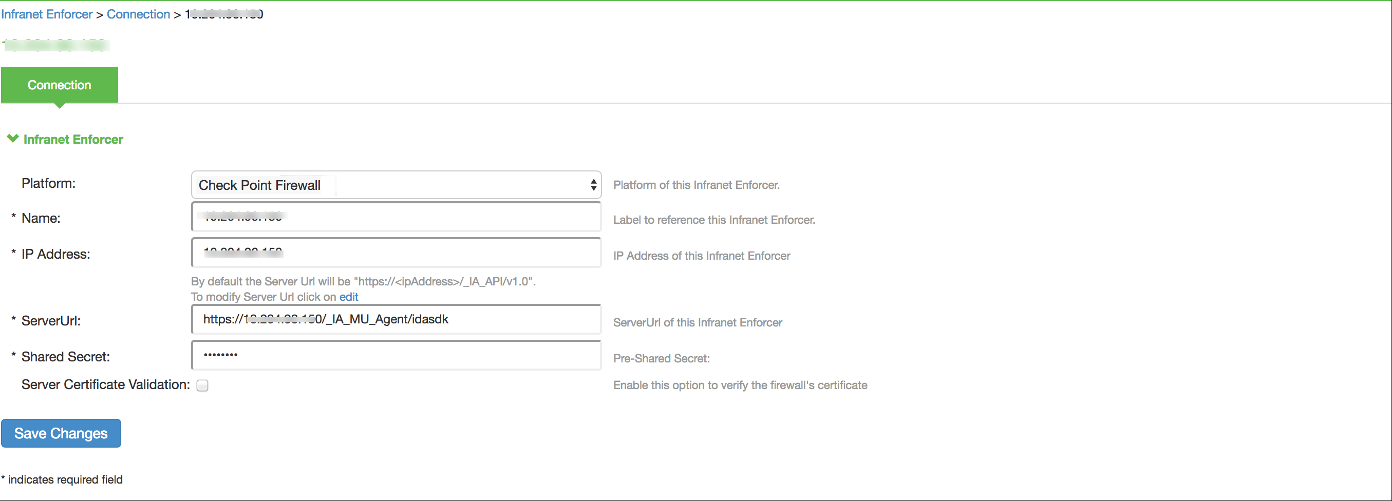 Configuring Ivanti Policy Secure with Check Point Next-Generation Firewall