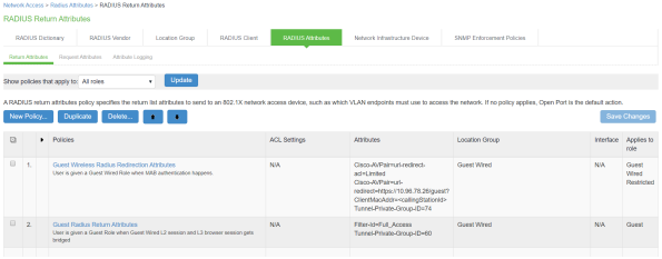 Example Configuration: Guest Access with Juniper Mist WLC