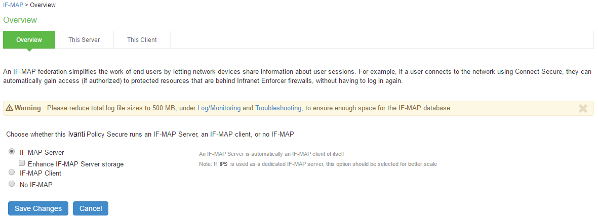 IF-MAP Configuration