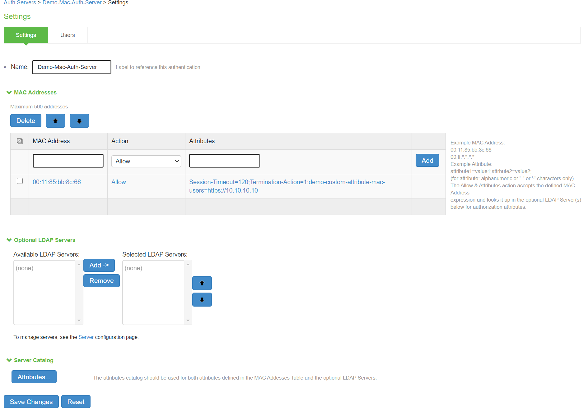 Configuring MAC Authentication on Ivanti Policy Secure