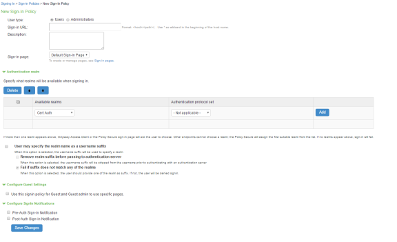 Configuring Guest Access Settings on Ivanti Policy Secure