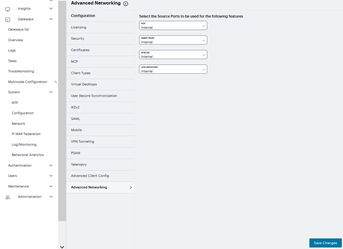 System Configuration