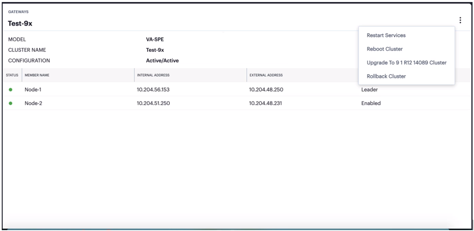 Ivanti Connect Secure Gateway Management