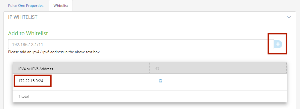 Whitelisting IP Addresses for Admin Login