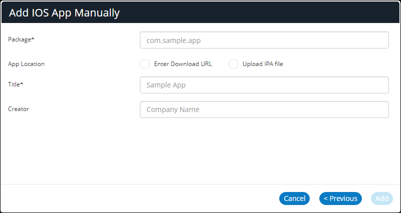 Working with the App Catalog