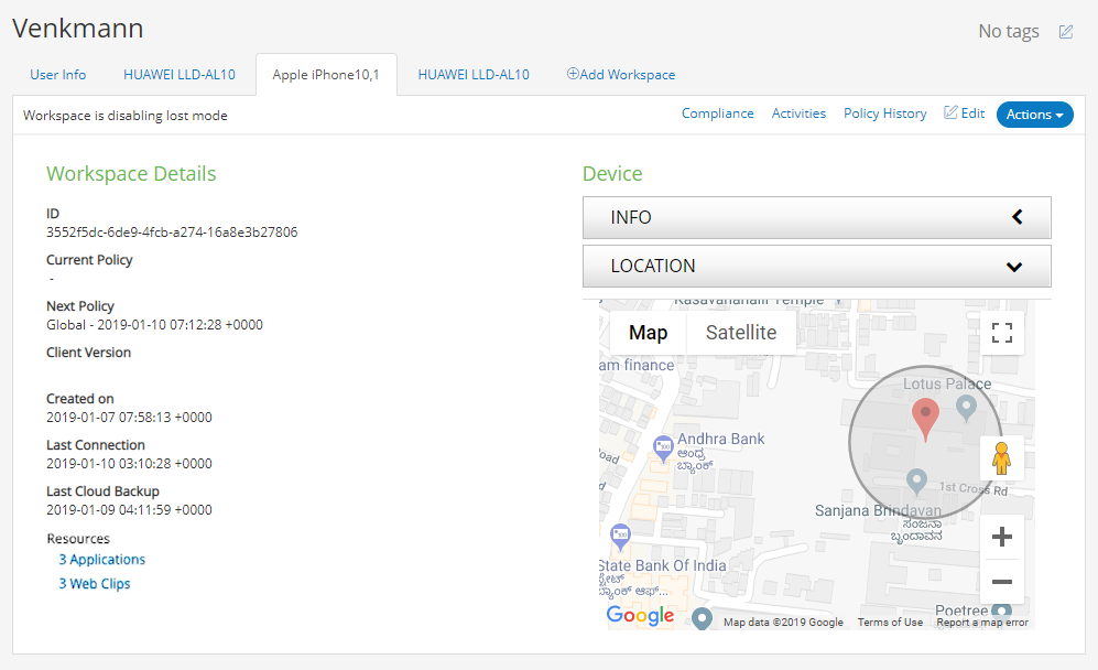 Working with Device Location