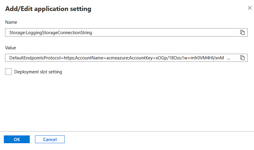 Configure the Web Service